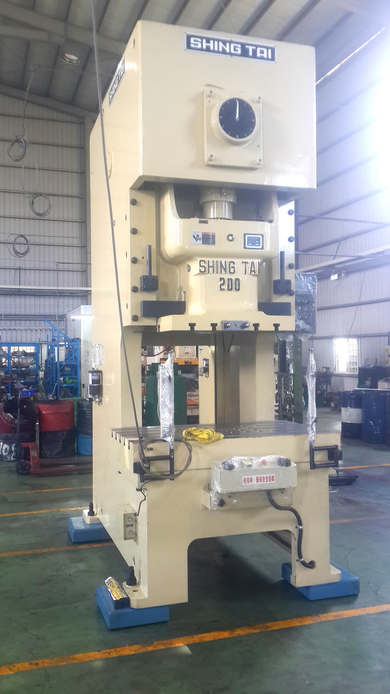 We purchased three brand new stamping press machines, 200 ton by one ...